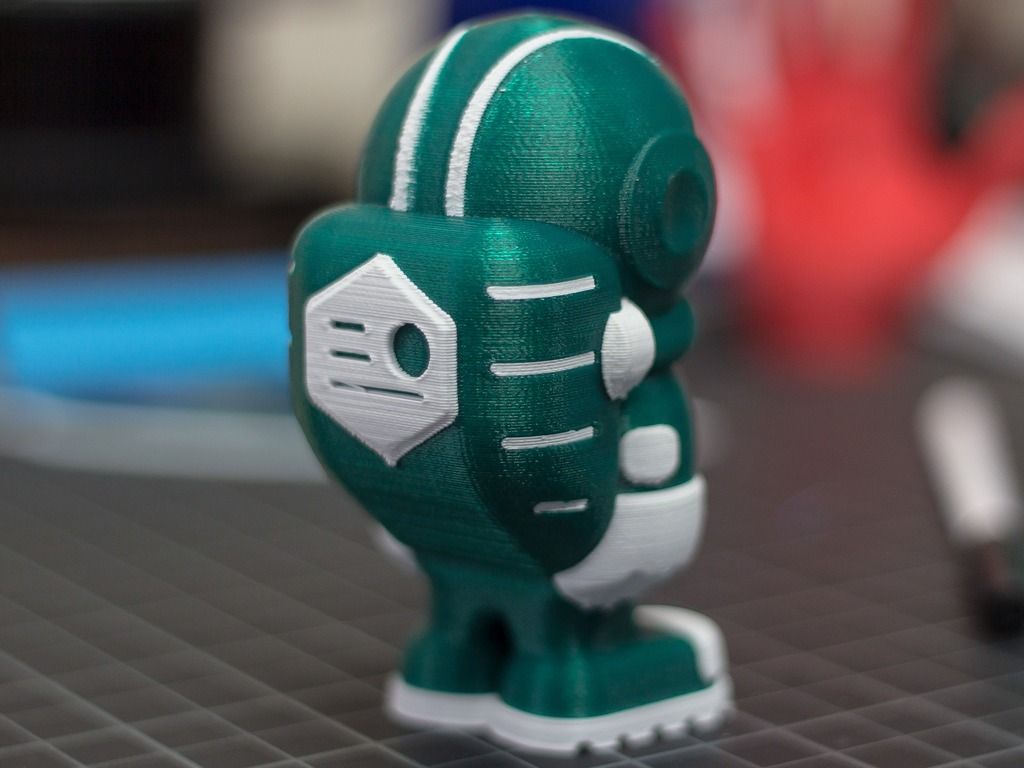 Free 3D file Dual Color 3D Phil 🎨・3D printing model to download・Cults