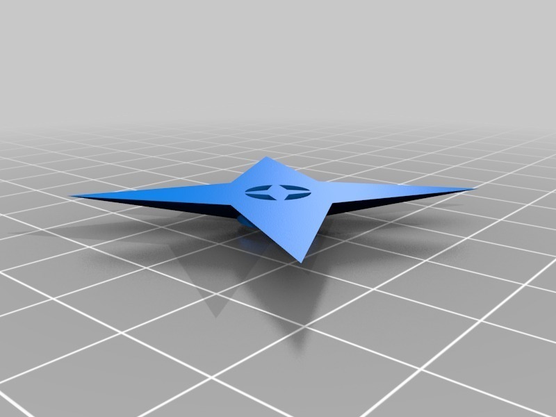 Archivo 3D gratis Shurikens (estrellas arrojadizas)・Modelo para descargar y imprimir en 3D・Cults