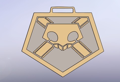 Free 3D file Substitute Shinigami Badge Keychain・3D print model to ...