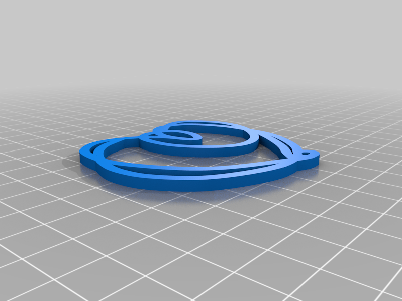 Free 3D file Single Line Heart Doodle・3D printer design to download・Cults