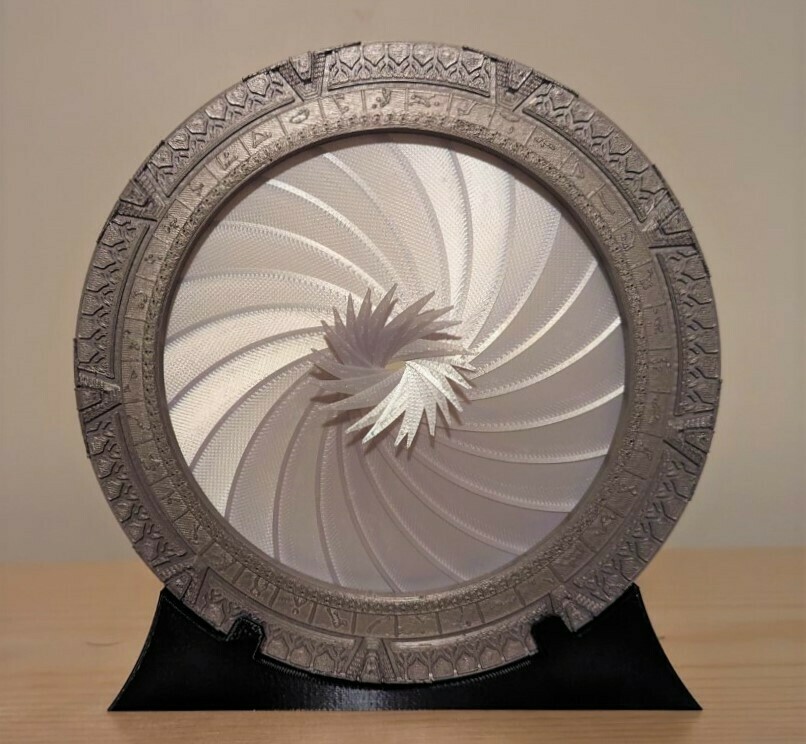 Free 3D file Stand for taichl's Stargate・3D printable design to ...