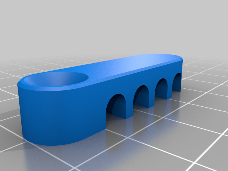 Бесплатный 3d файл Зажимы для кабелей Ethernet и настенная крышка・3d