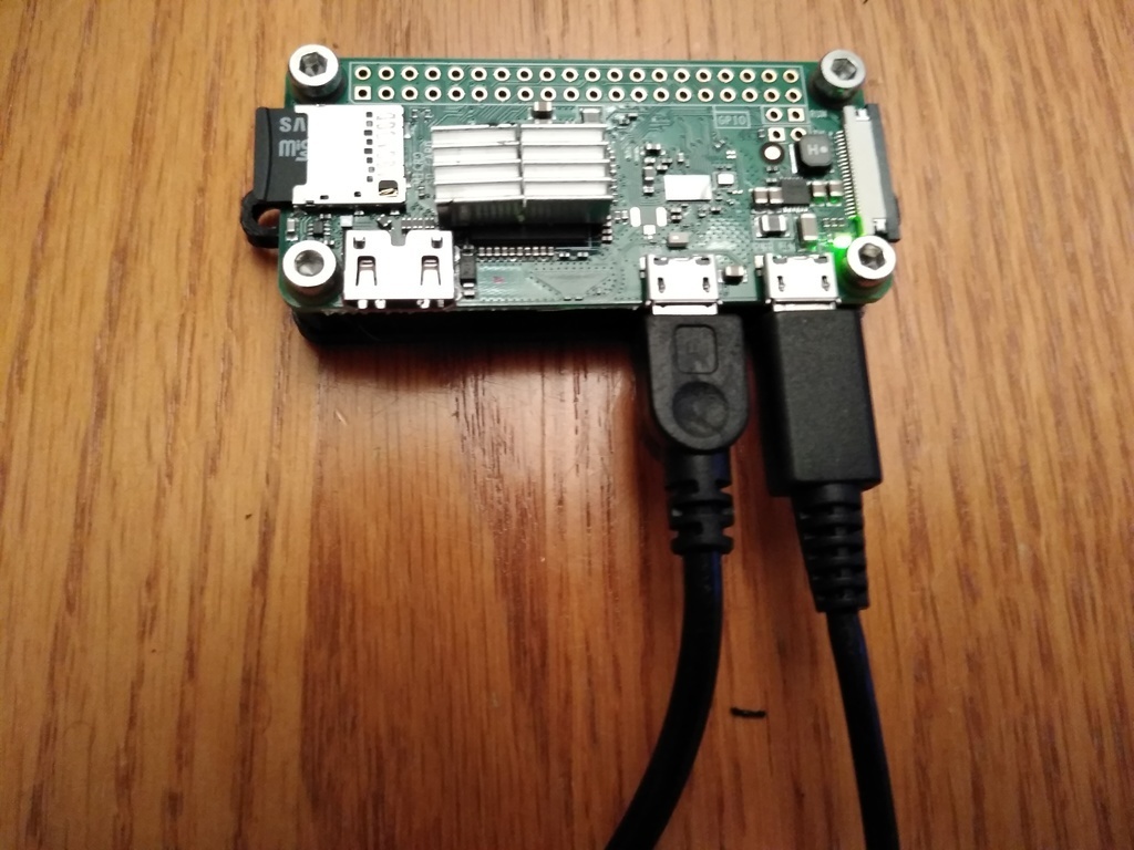 Free 3D file Raspberry Pi Zero W lightweight open face mount・Template ...