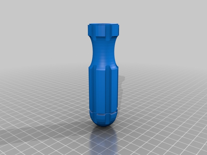 Free 3D file Screwdriver handle with 13mm hole・3D print design to ...