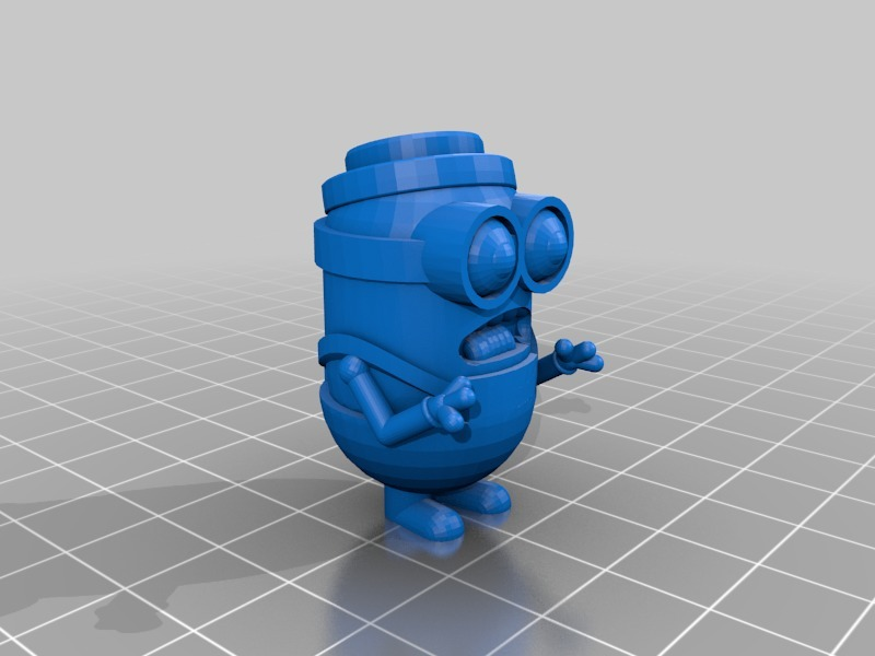 Free 3D file Christmas Minion Remix for easier printing 🎄・Object to ...