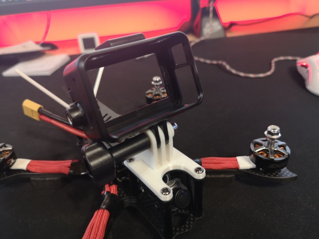 Free 3D file iFlight Action Cam Mount・3D printer design to download・Cults
