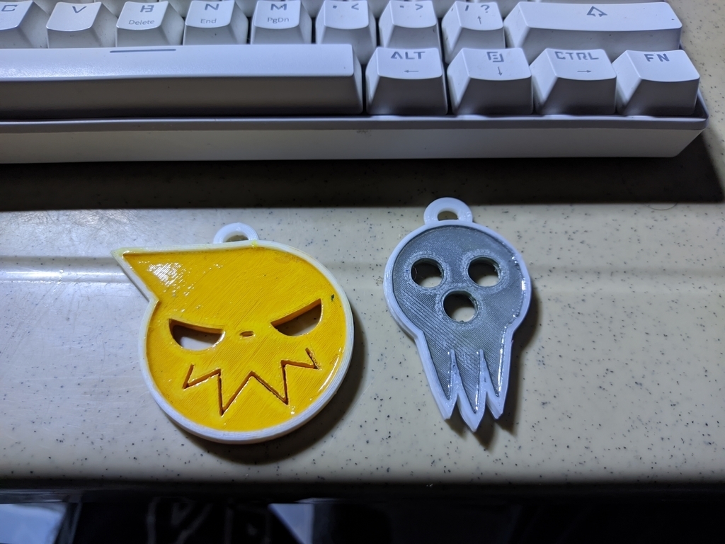 Free 3D file Soul Eater Keychain・Object to download and to 3D print・Cults