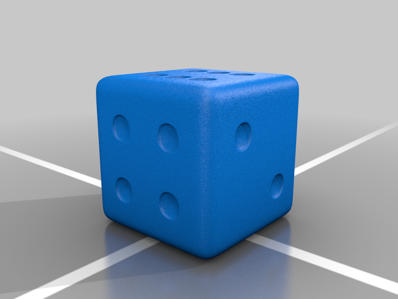 Free 3D file 3D Dice・3D printing template to download・Cults