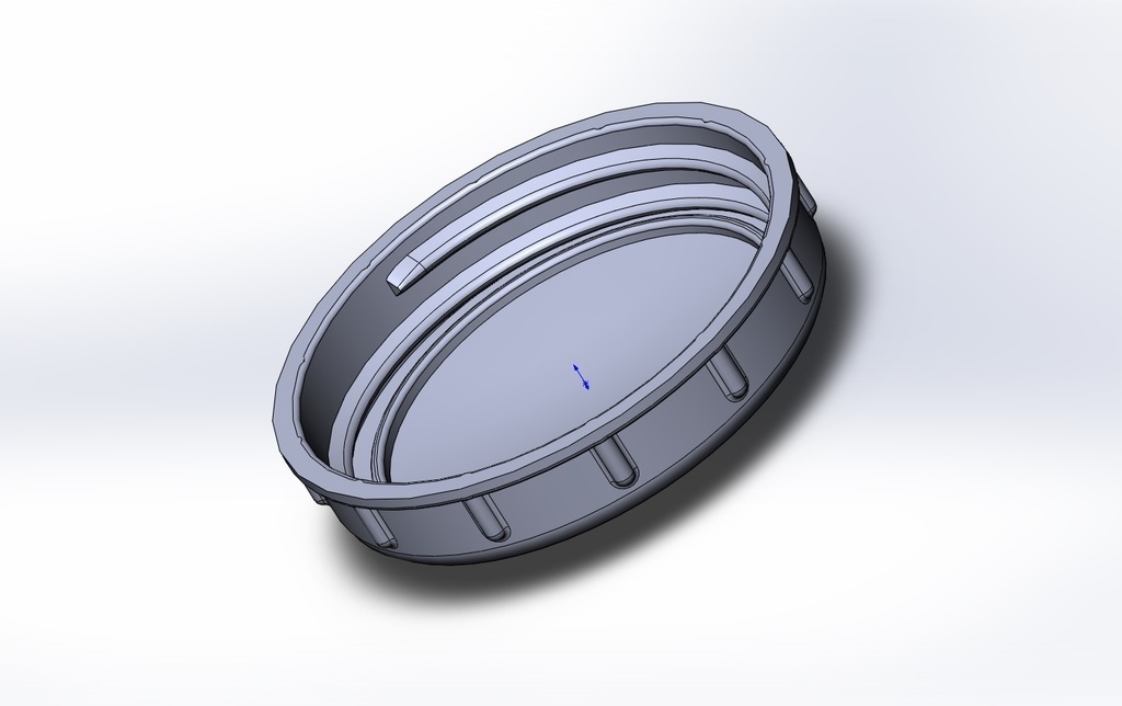 Free 3D file Cap for chemical jar・3D printing design to download・Cults