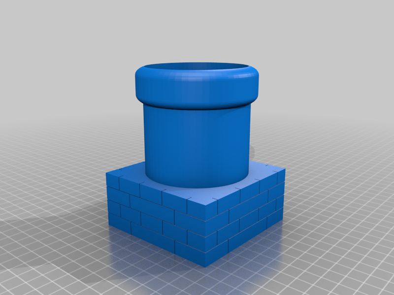 Free 3D file Mario Pipe Pencil Holder ️・3D print object to download・Cults