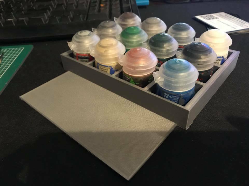 Free 3D file Citadel Paint Pot and Palette V2・3D printer model to ...