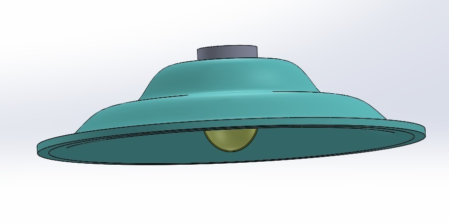 Free 3D file Simple Wave Lamp Shade HD Hight Quality STL customizable ...