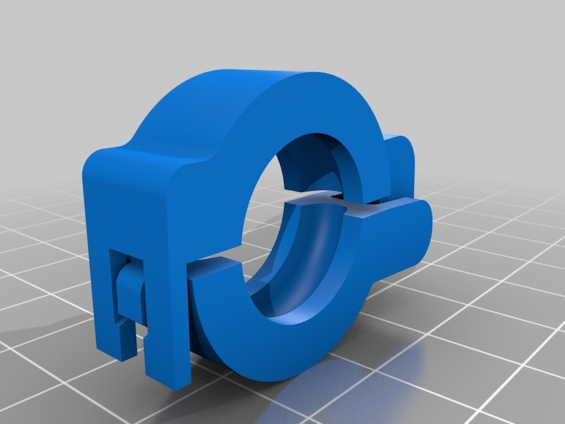 Fichier 3D gratuit Pince circulaire extensible et imprimable en une ...