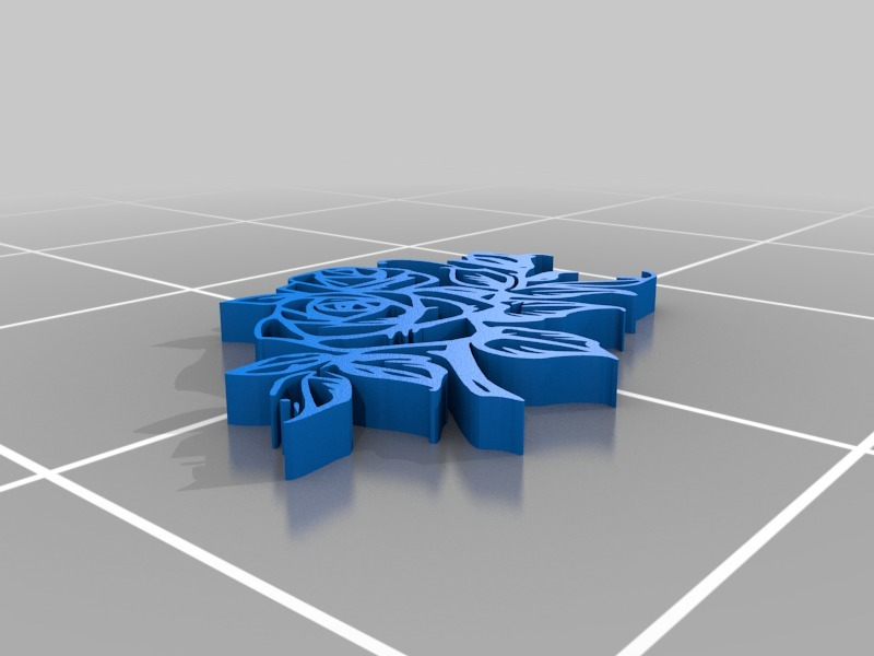 Free 3D file DECOR: Rose Flowers・3D printable model to download・Cults