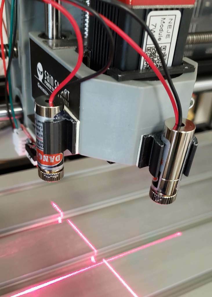 Free 3D file CNC Laser/Router Alignment Laser Holder・3D print object to ...