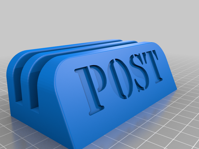 Free 3D file Post Holder・3D print model to download・Cults