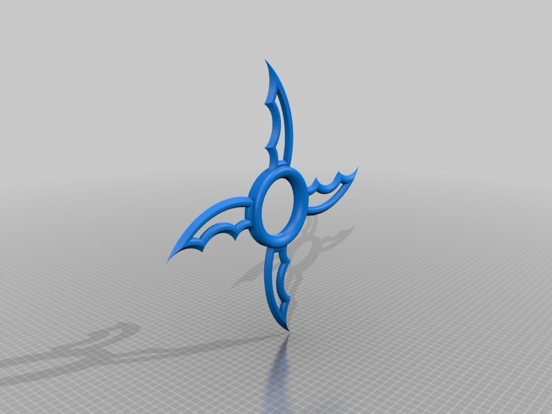 Free 3D file Four spinning sword・3D printable model to download・Cults