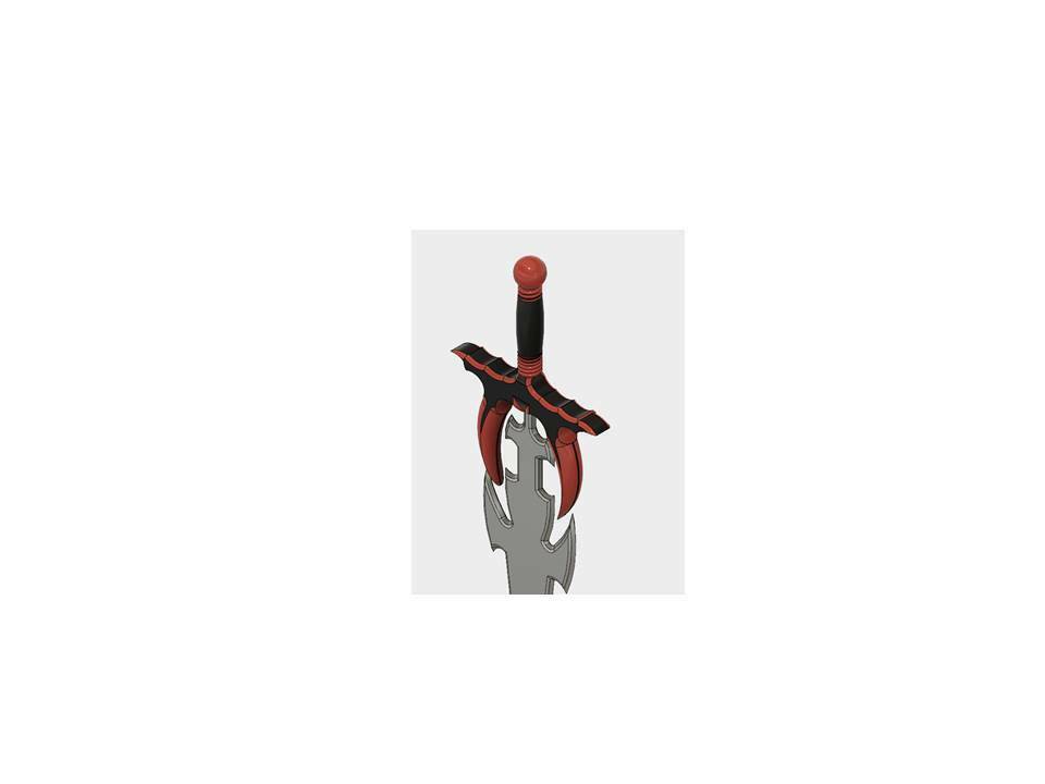 Free 3D file Dark Sword・3D printable model to download・Cults