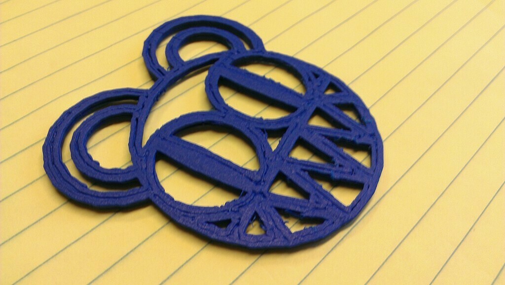 Free 3D file Radiohead - Modified Bear Logo 🐻・3D printable object to ...