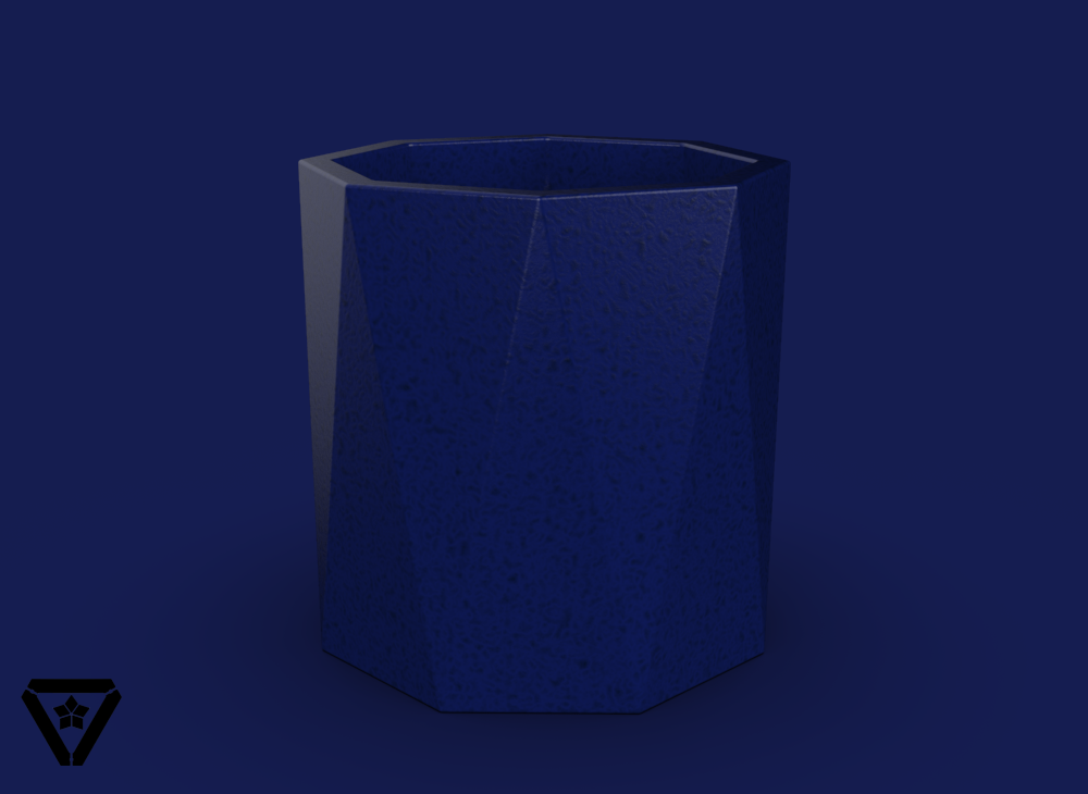 Free STL file 29 Facet - 8 Sides Geometric Planter Pot - V1 - Tsuki.1 🪴 ...