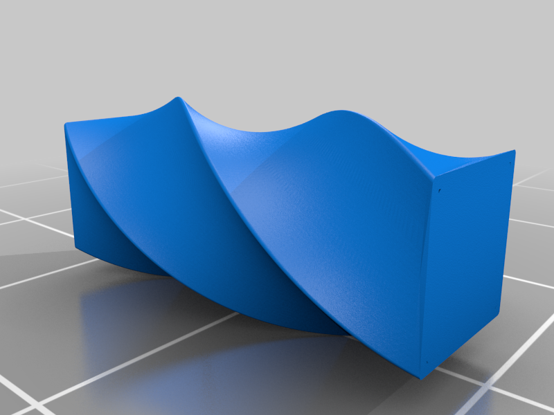 Fichier STL gratuit 10. Vase géométrique Twist Spiral Rectangle - V1 ...