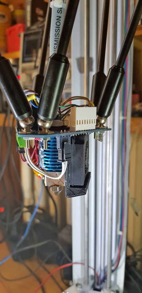 Free 3D file Smart effector for Anycubic Linear Plus + Fan coller ...