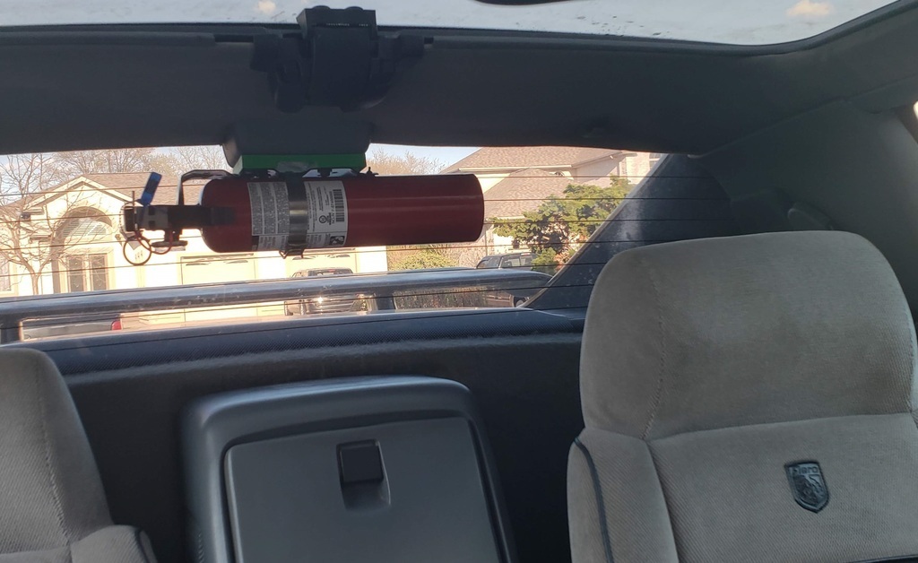 Free 3D file Fire extinguisher mount for Pontiac Fiero・3D printable ...