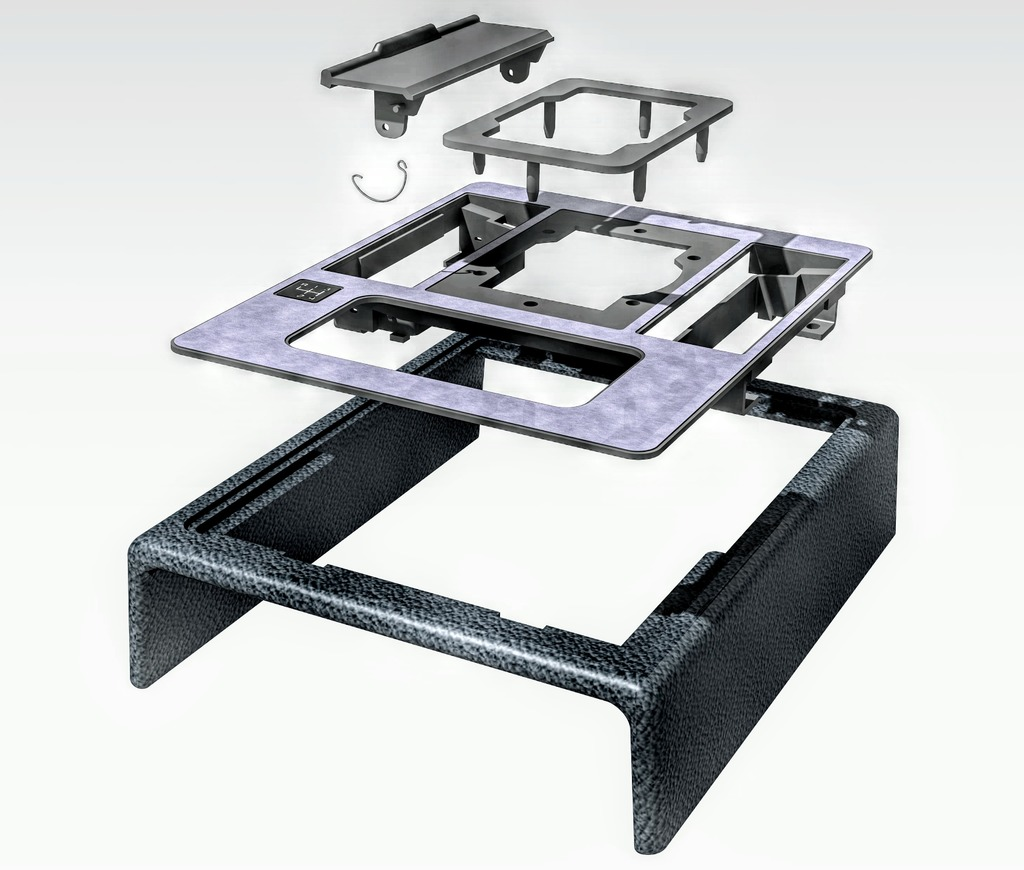 Free 3D file Front center console assembly for Pontiac Fiero 🚗・3D ...