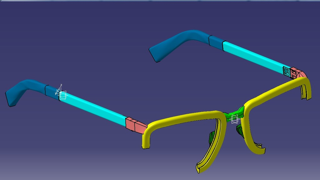 Free 3D file CK8017 Glasses Frames・3D print design to download・Cults