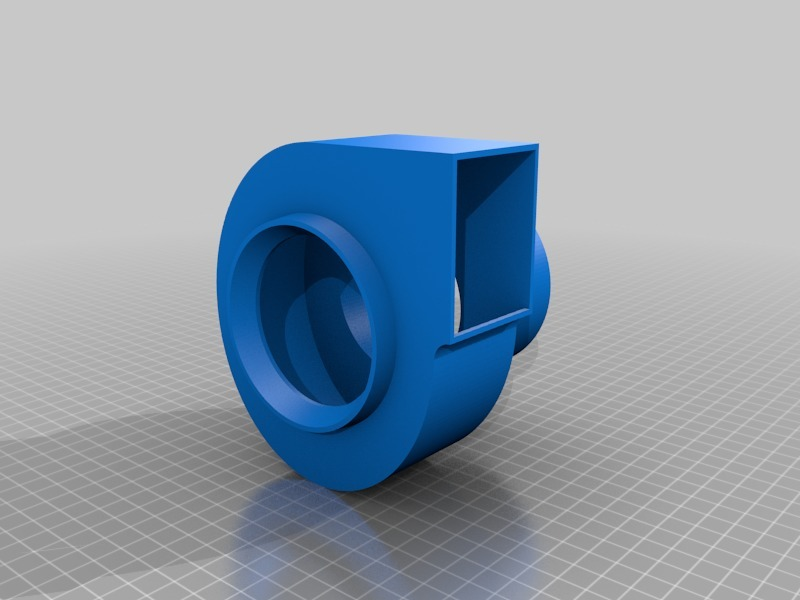 Free 3D file Blower housing for ORIX centrifugal blower・3D print design ...