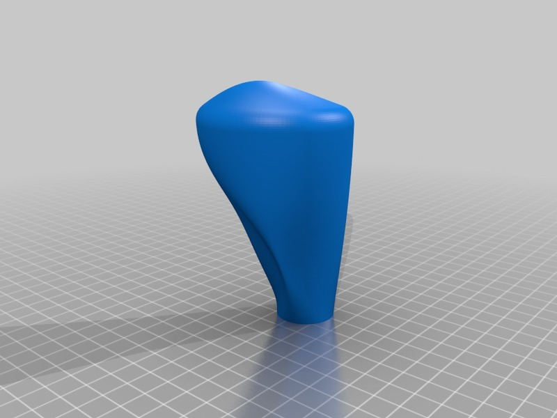 Free 3D file Ergonomic shift knob for 16mm shaft・Design to download and ...