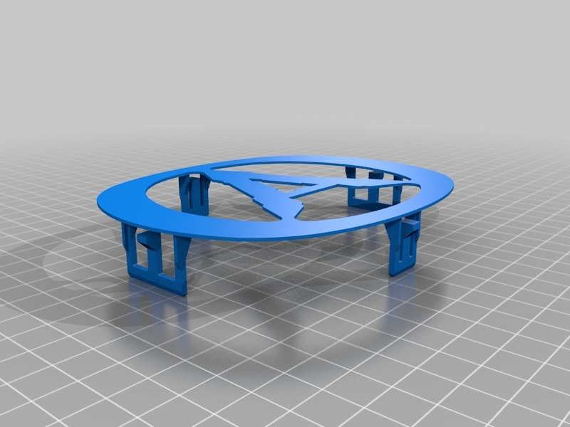 Free 3D file Mazda 3 front fascia emblem with geometric 'A'・3D printer ...