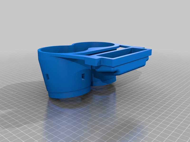 Free 3D file Fiero ashtray cupholder・Model to download and 3D print・Cults