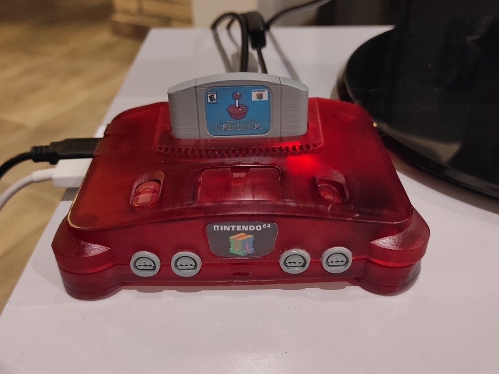 Free 3D file Ports from elhuffs π64 (mini N64 case for RPi3 & 4)・3D ...