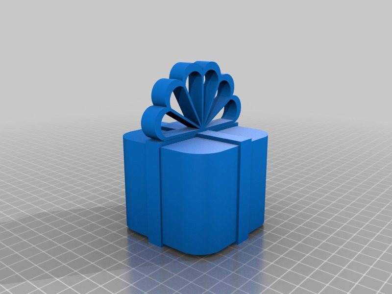Free 3D file gift box5・3D print model to download・Cults