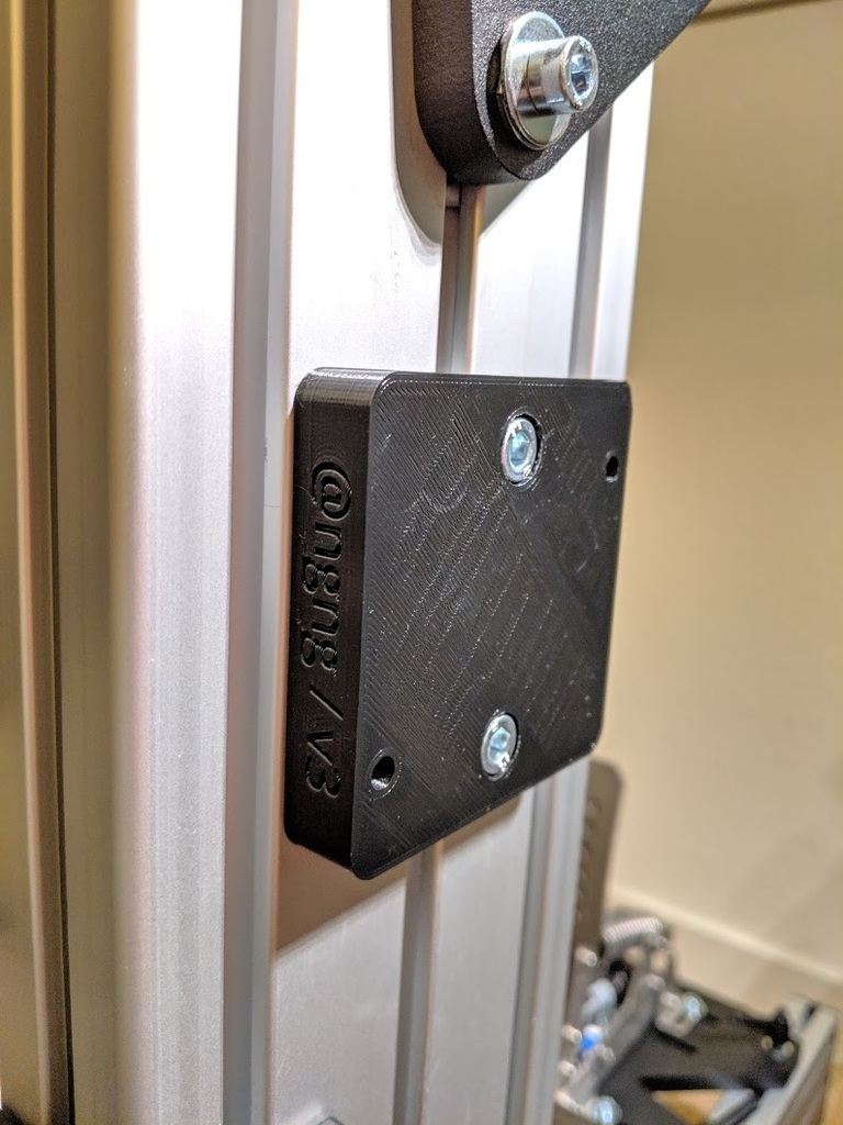 Free 3D file Emergency Stop bracket for 8020 T profiles・3D printable ...