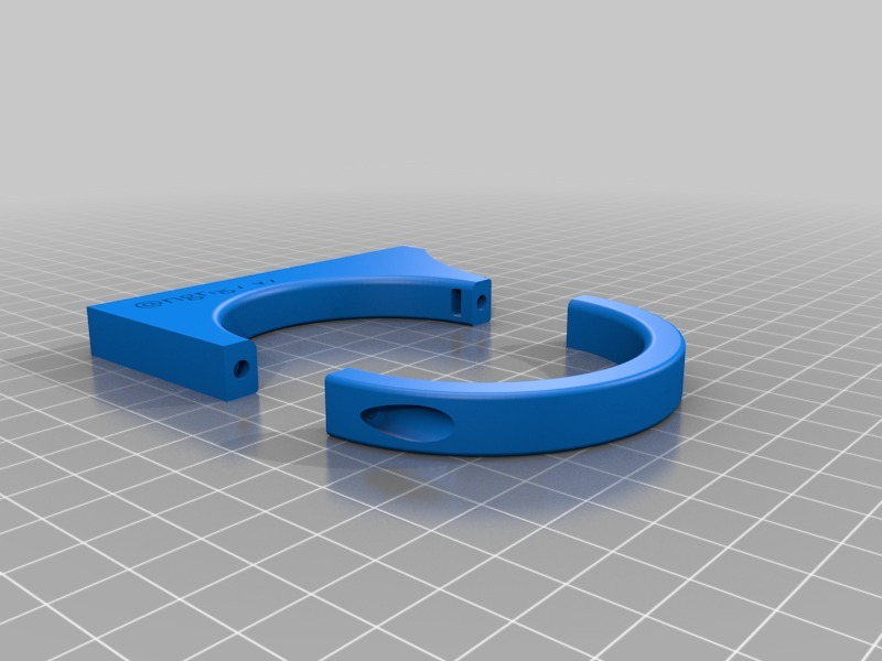 Free 3D file EKWB fan mounting bracket for 60mm coolant reservoir・Model ...