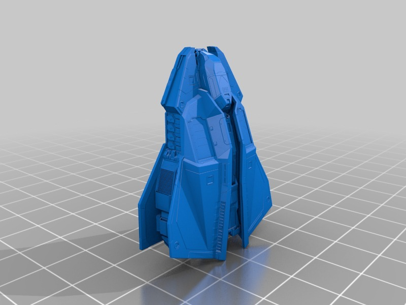 Free 3D file Elite: Dangerous Vulture・3D print design to download・Cults