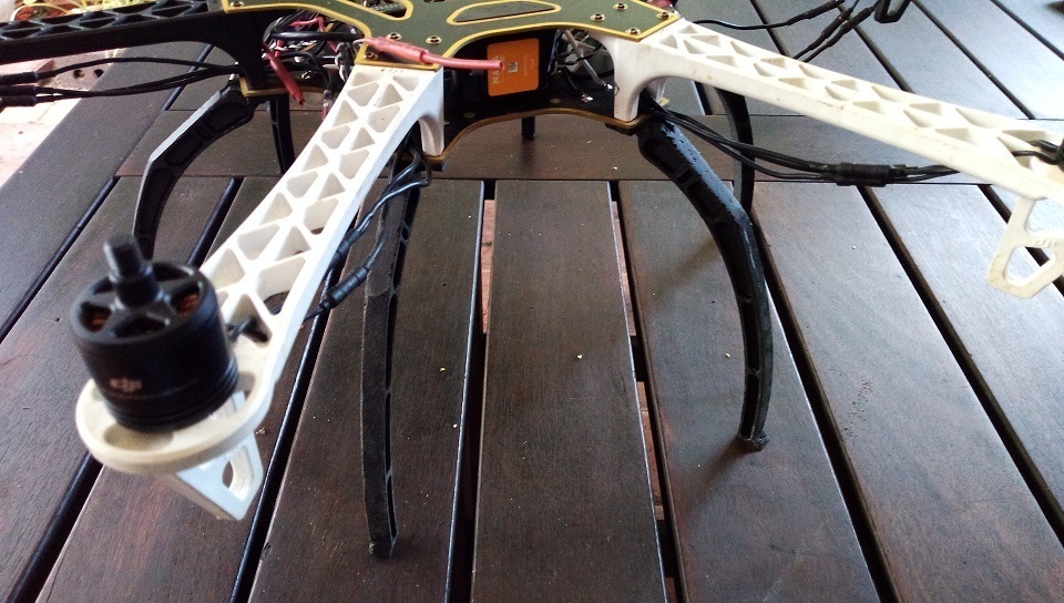 Free 3D file DJI F550 Landing Leg・3D print design to download・Cults