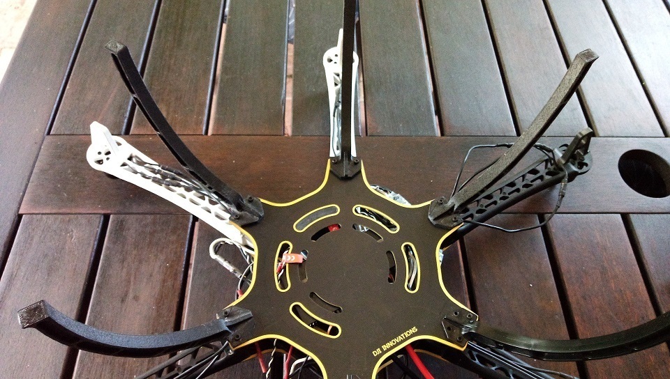 Free 3D file DJI F550 Landing Leg・3D print design to download・Cults