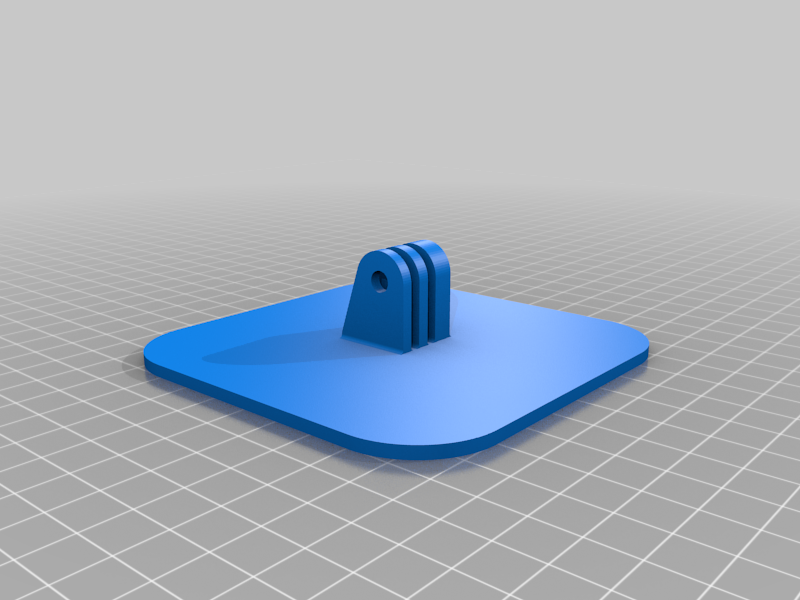 Free 3D file GoPro flush stand mount・3D printable object to download・Cults