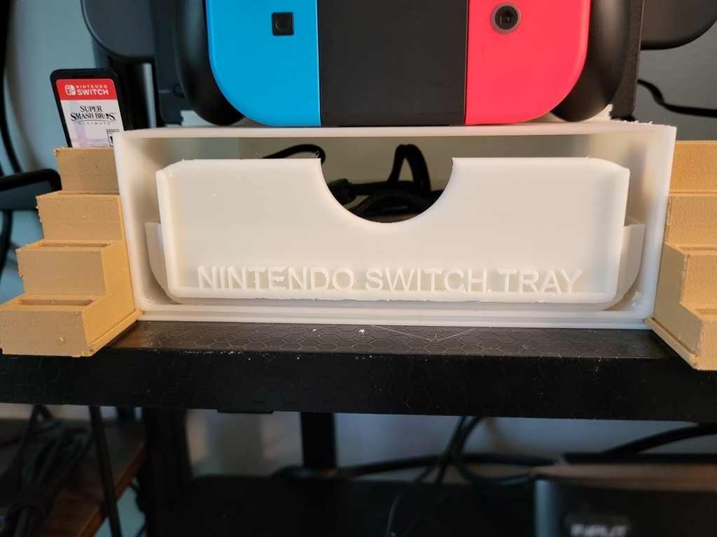 Free 3D file Nintendo Switch tray・3D printing idea to download・Cults