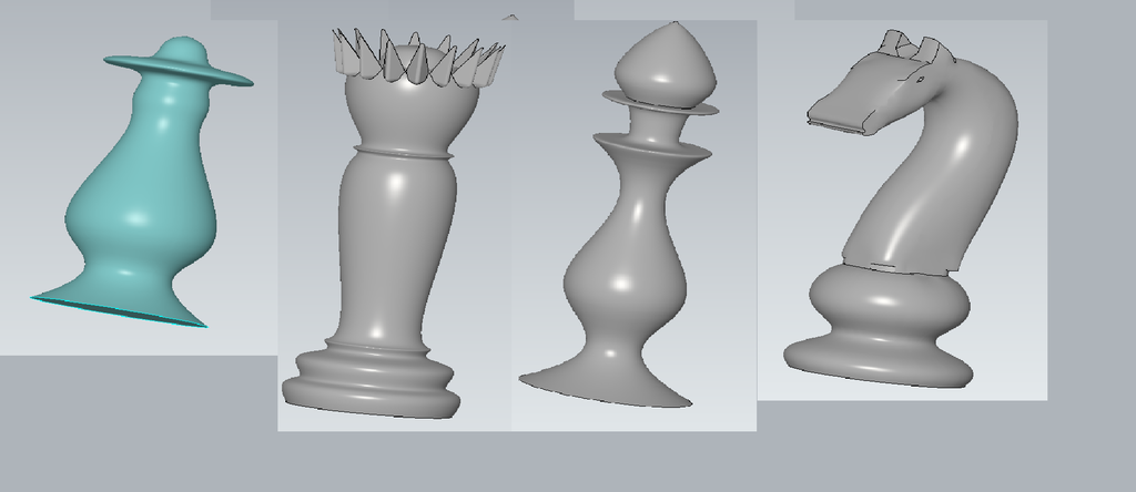 Free 3D file Chess Figures / Schach Figuren ♟️・3D printer design to ...