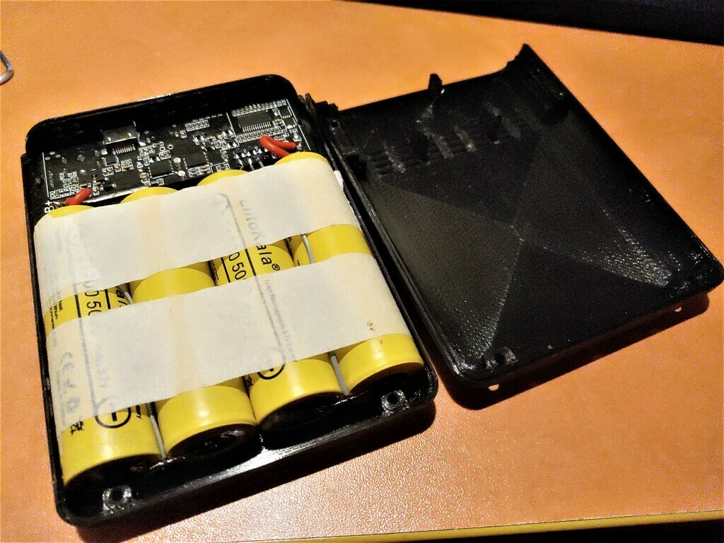 Free 3D file 21700 4s PD QC 100W Power Bank Enclosure 🏦・3D printing ...