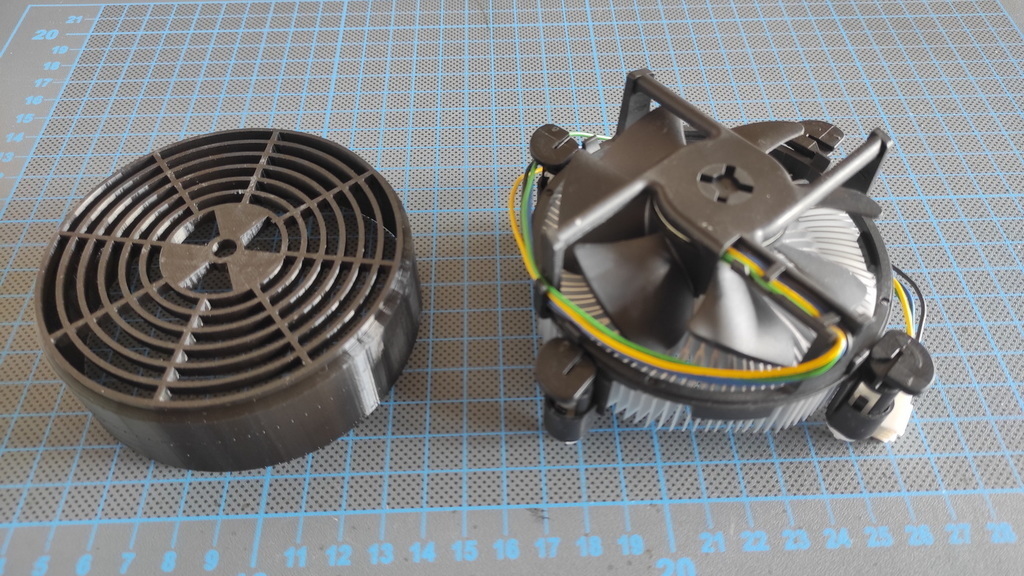 Free 3D file Fan Cover Intel 🧞‍♂️・3D print model to download・Cults