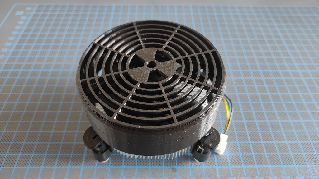 Free 3D file Fan Cover Intel 🧞‍♂️・3D print model to download・Cults