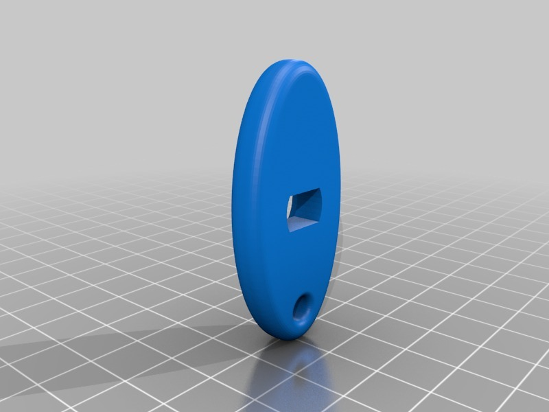Free 3D file Oxygen Key for Keyring 🔑・3D printer model to download・Cults