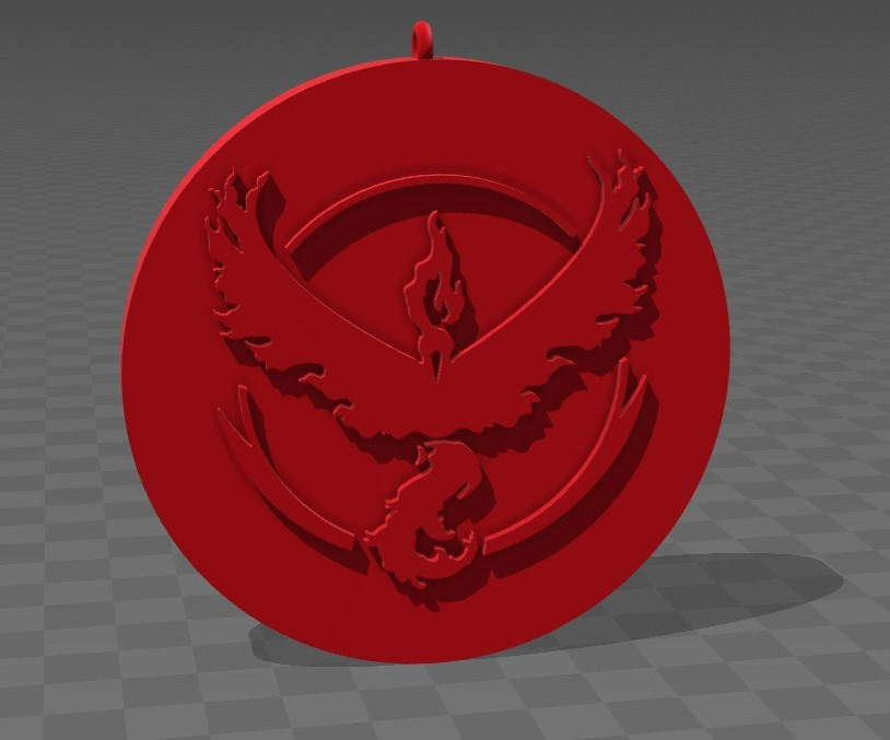 Free 3D file Team Valor Pendant・3D printable model to download・Cults