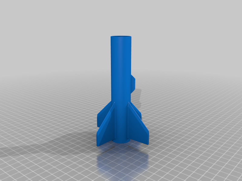 Free STL file Low Power 3D Printable Rockets 🎒・3D printing design to ...