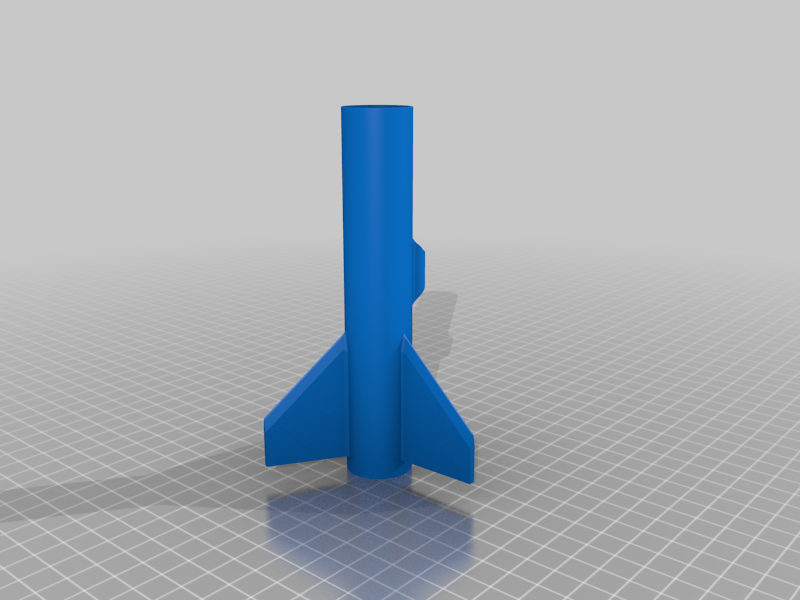 Free STL file Low Power 3D Printable Rockets 🎒・3D printing design to ...